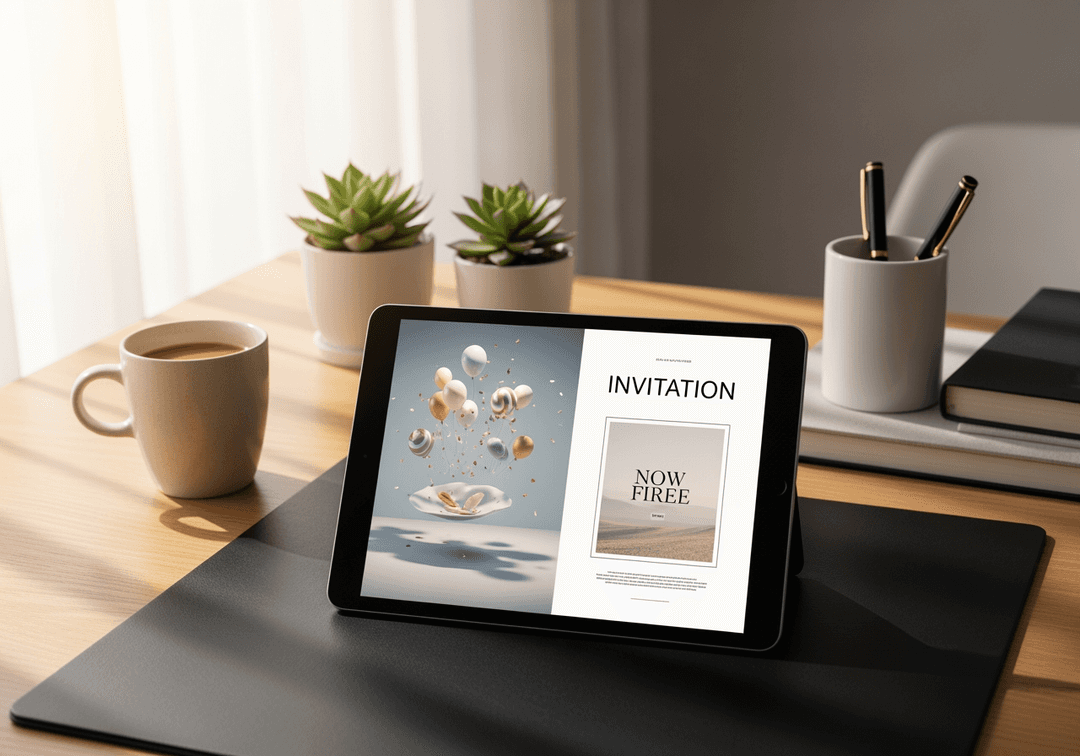 Free AI Digital Invitation Maker - High Quality & Unlimited