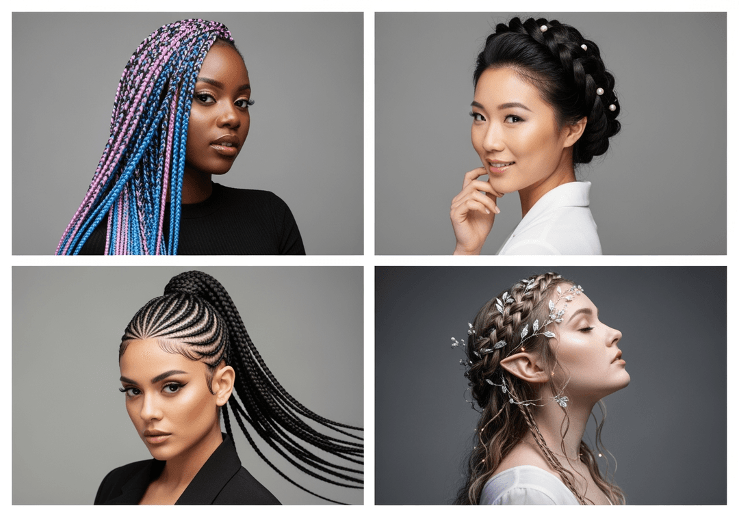 AI Braids Filter: Virtual Box Braids & Cornrows Try-on Online