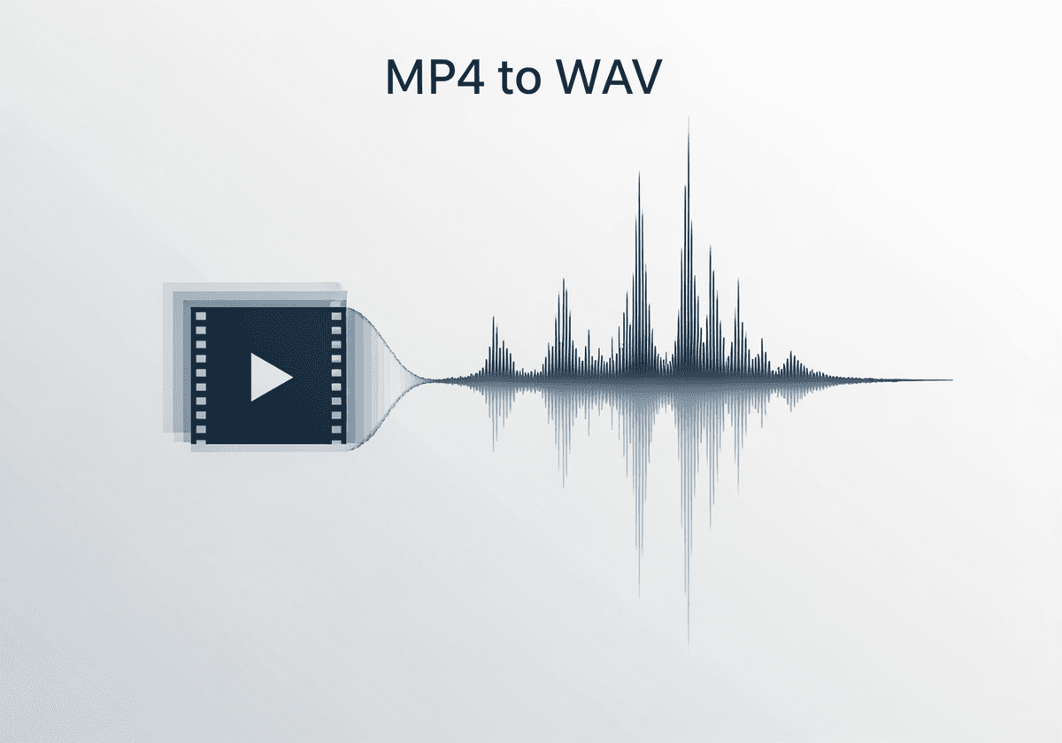Free MP4 to WAV Converter - High Quality Audio Extraction (Carat AI)