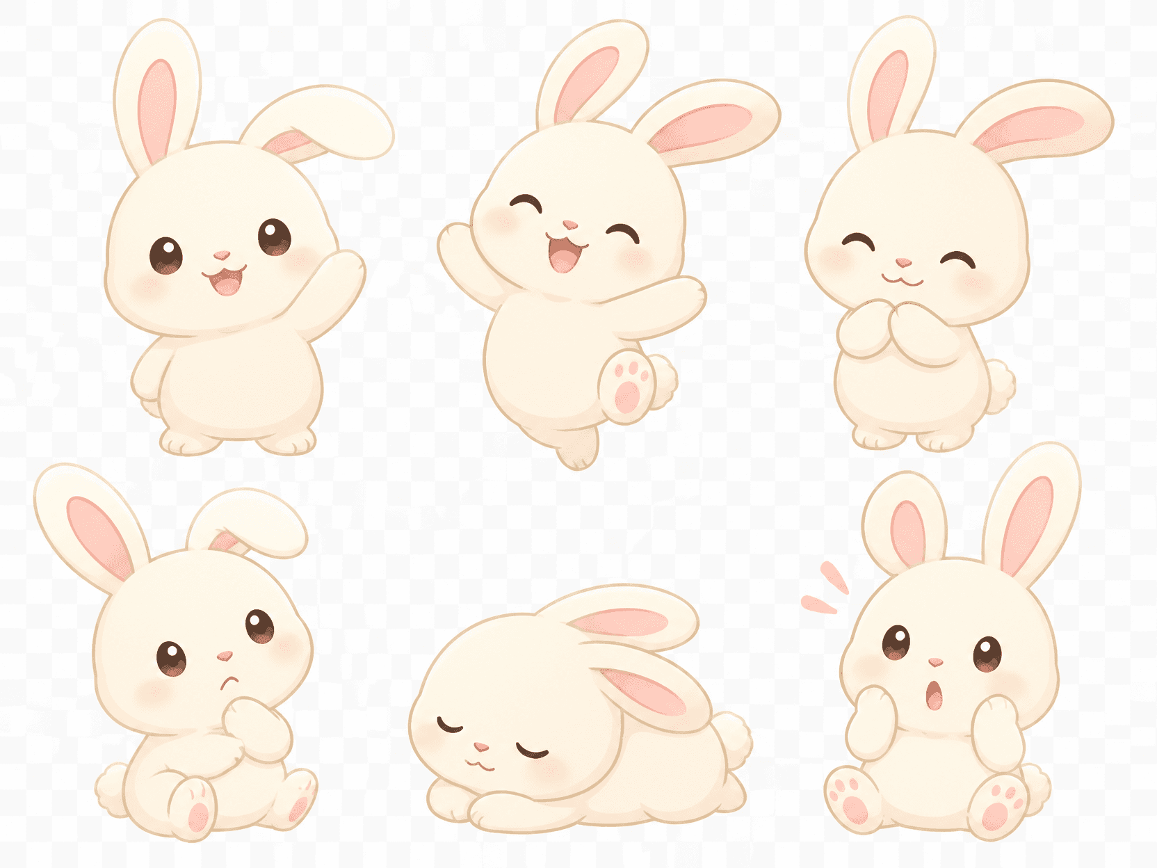 Rabbit Character Prompts | Carat