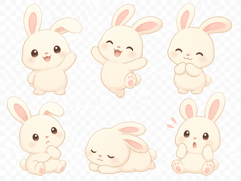 Rabbit Character Prompts | Carat